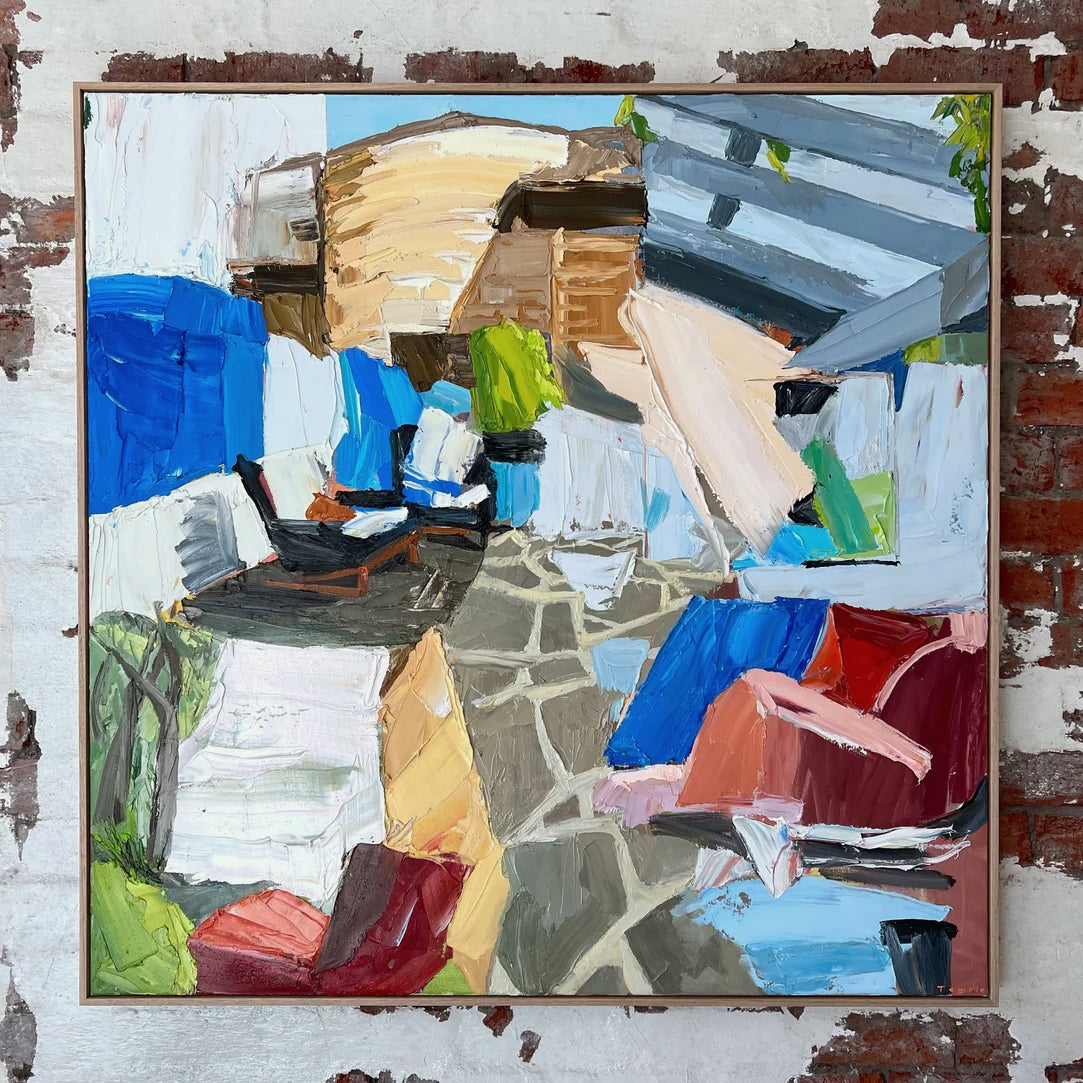 Lise Temple - I Love Crazy Paving II– FORMAN ART & FRAMING