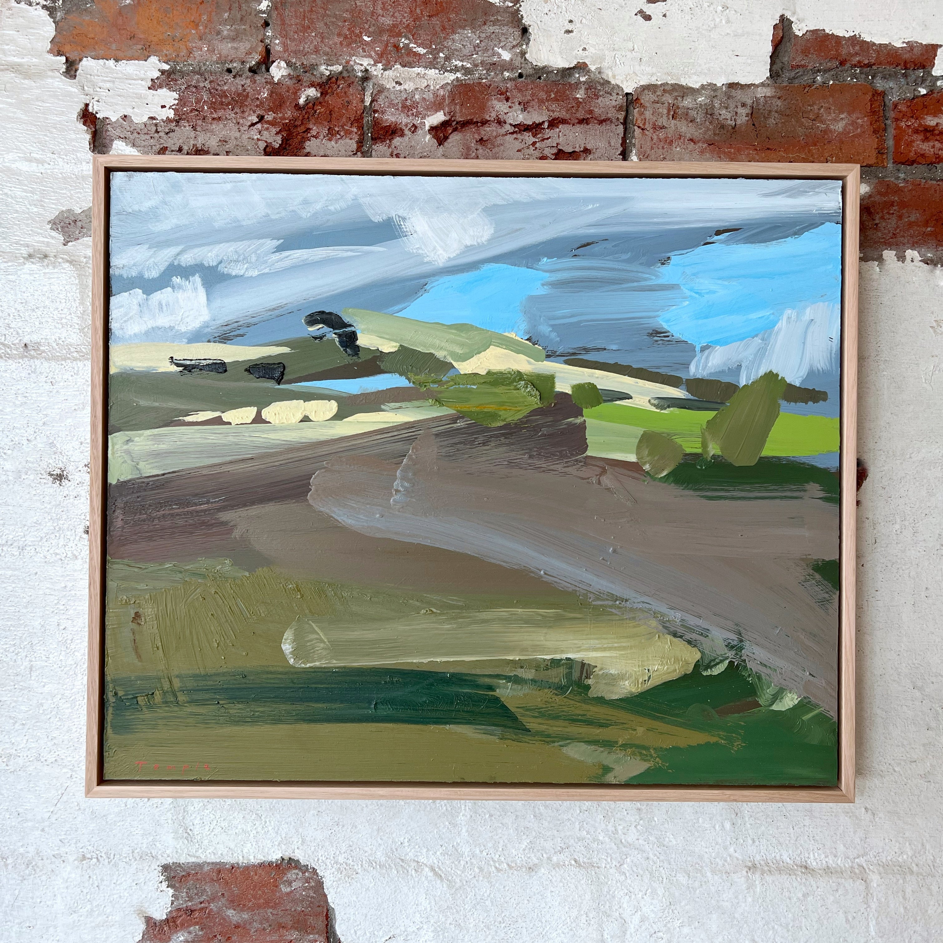 Lise Temple - Cool Earth Study II– FORMAN ART & FRAMING